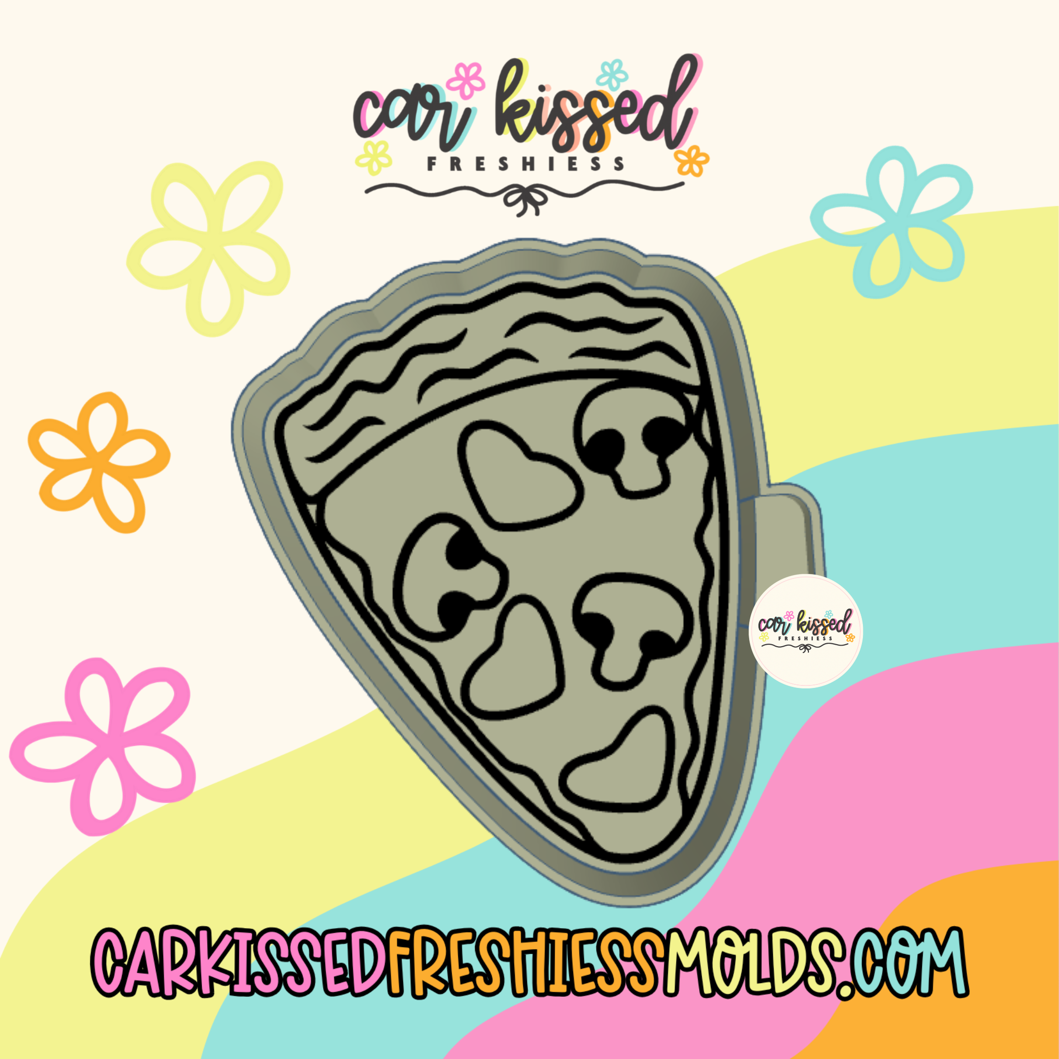 Pizza Slice Silicone Mold – CarKissedFreshiessMolds